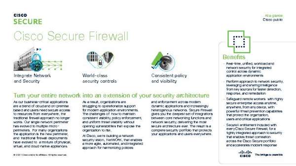 Cisco Secure Firewall