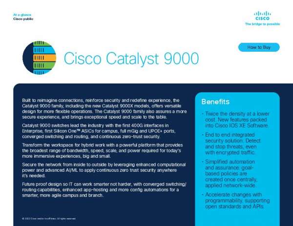 Cisco Catalyst 9000